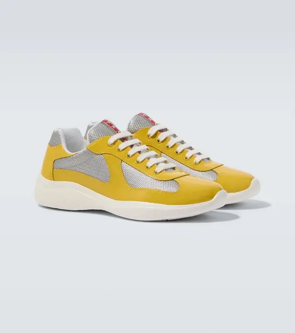 Prada America's Cup Sneakers - Yellow