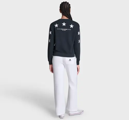 CONVERSE Chuck Star Crewneck - Converse Black