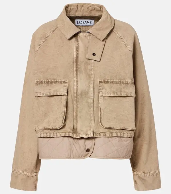 Loewe Denim Jacket - Beige