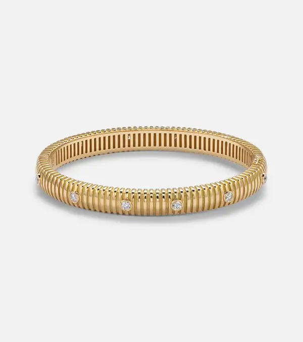 PAMELA ZAMORE Clio 18kt Diamond Bracelet - Gold