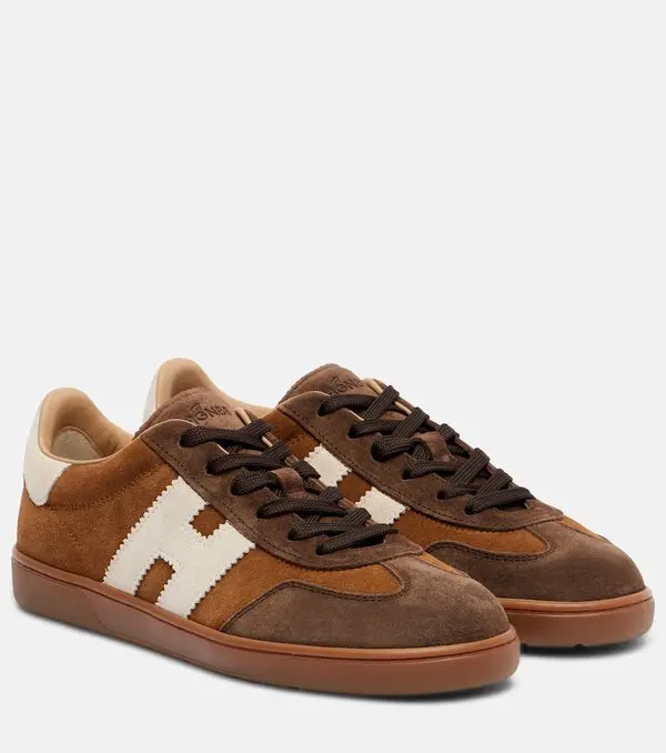 Hogan Suede Sneakers - Brown