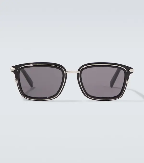 Dior Diorsuit S18u Square Sunglasses - Black