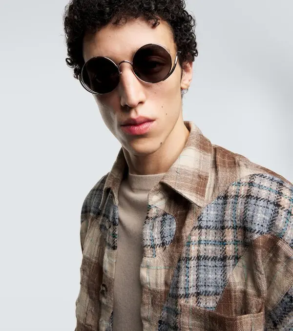 Loewe Round Frame Sunglasses - Silver