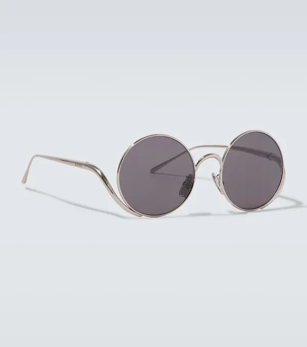 Loewe Round Frame Sunglasses - Silver