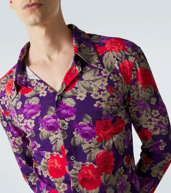 Acne Studios Floral Shirt