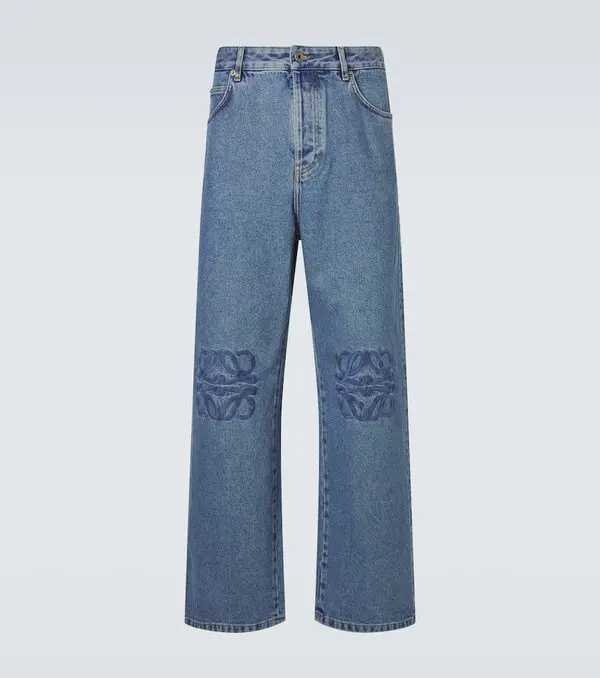 Loewe Anagram Straight Jeans