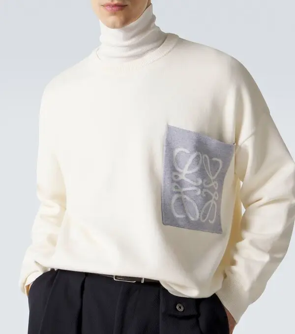Loewe Anagram Cotton Blend Sweatshirt