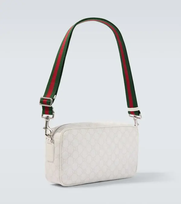 Gucci Gg Canvas Medium Crossbody Bag