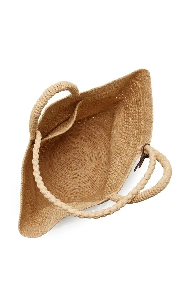Manebí Fiji Raffia Tote Bag - Neutral