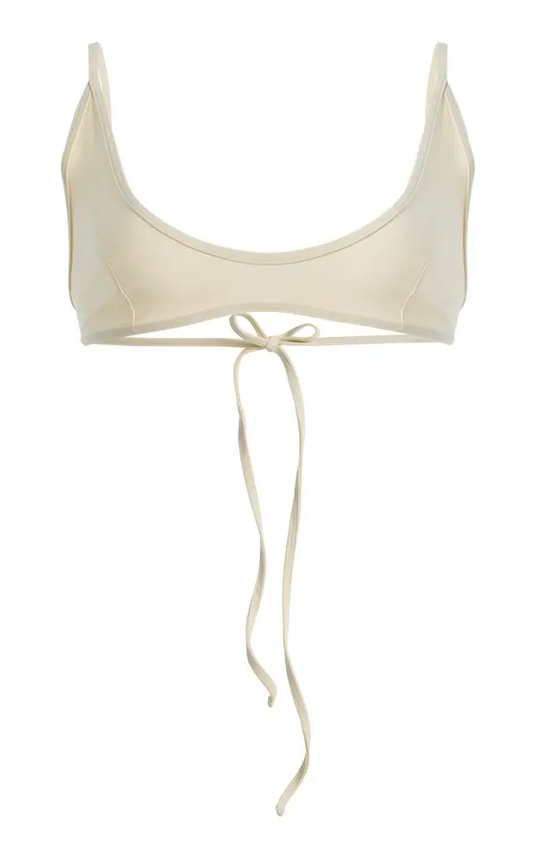 TOTEME Scoop Bikini Top - Ivory
