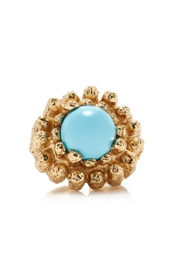 PAOLA SIGHINOLFI Lia Turquoise Ring - Gold
