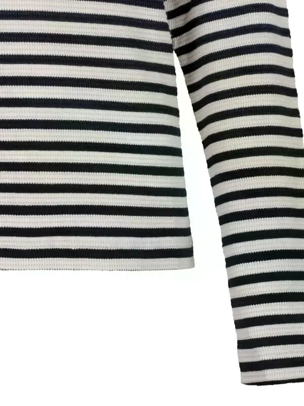 Alexander McQueen Striped Crew-neck Sweater