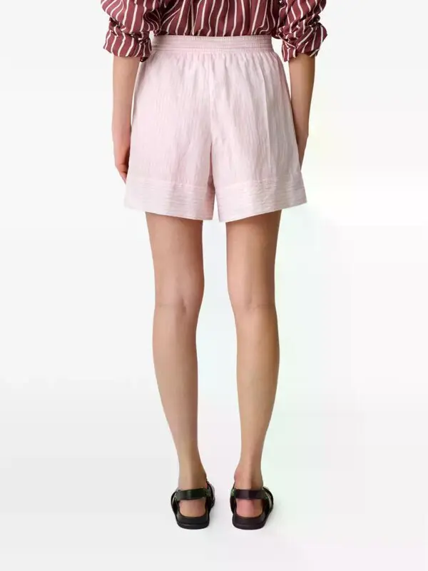 Claudie Pierlot Striped Drawstring Shorts