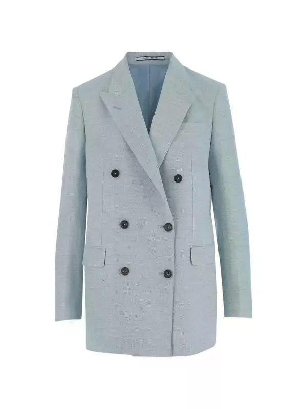 Tagliatore Double-breasted Blazer - Blue