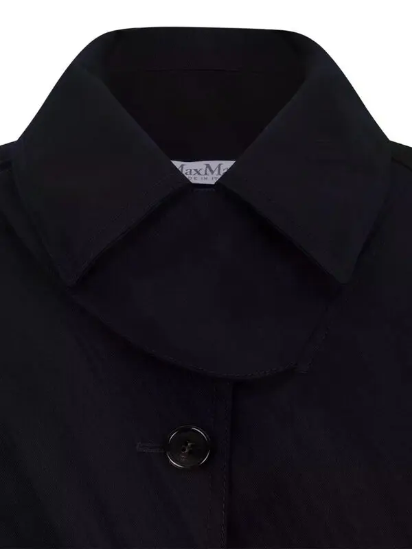Max Mara Buttoned Collared Jacket