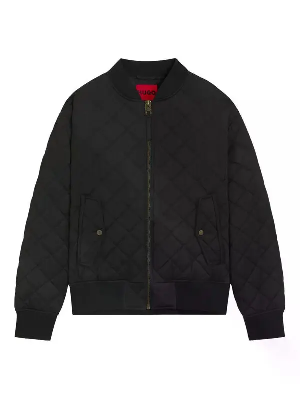 Hugo Quilted Bomber Jacket