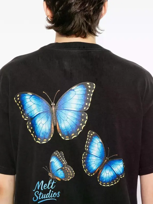MELT Butterfly-print T-shirt