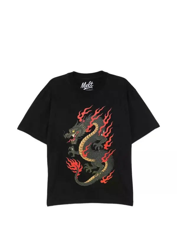 MELT Dragon-print T-shirt