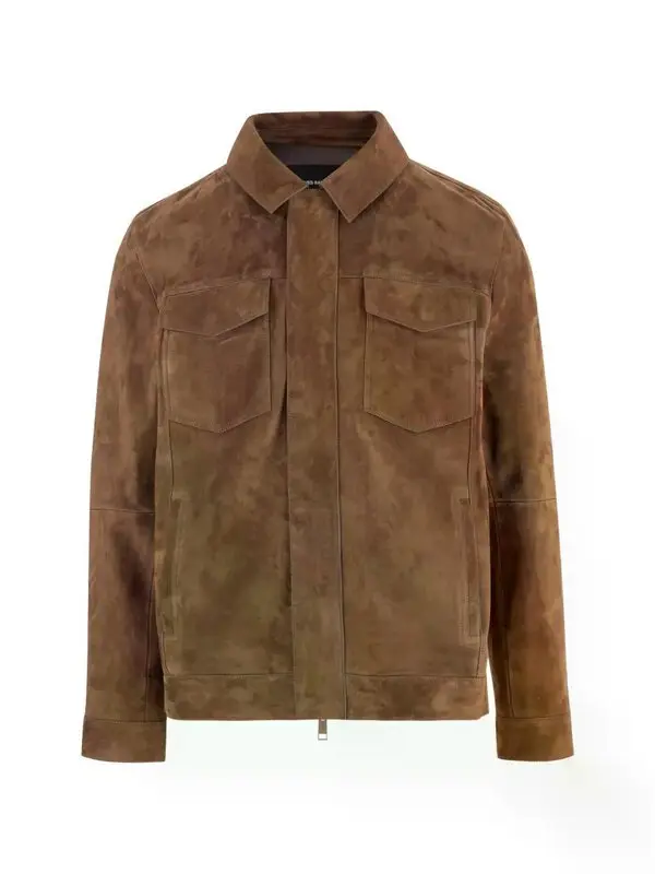 YVES SALOMON Suede Jacket