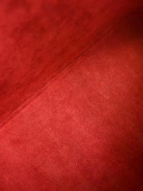 LOUIS VUITTON 1996 Alma Textu Handbag - Red