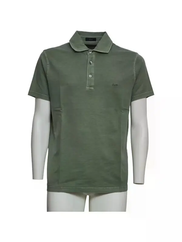FAY Embroidered Polo Shirt