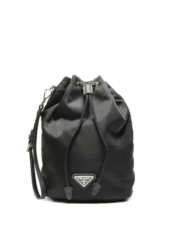 Prada Re-nylon Bucket Bag - Black