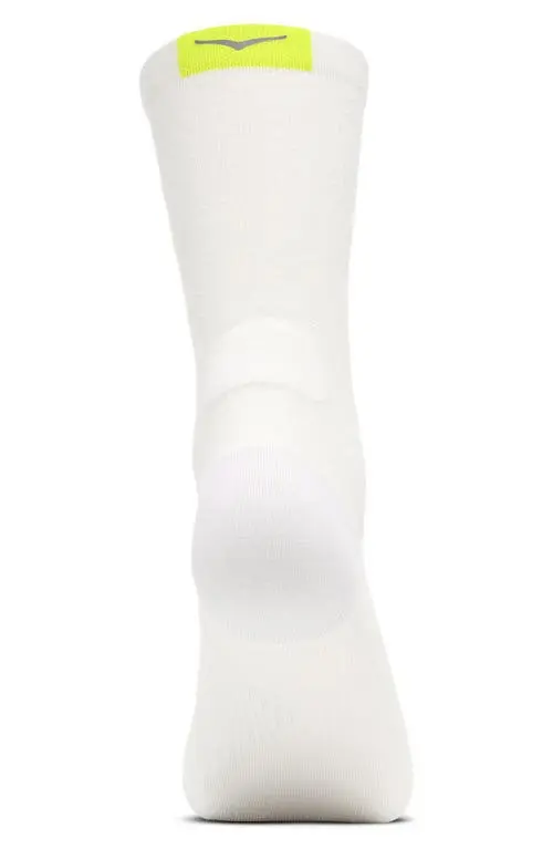HOKA® Clifton Run Crew Socks - White