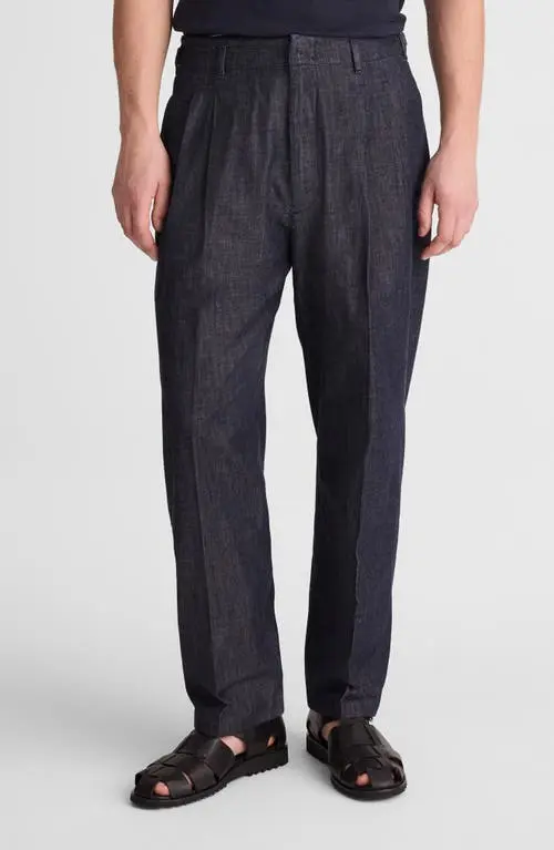 Madewell Double Pleated Denim Trousers
