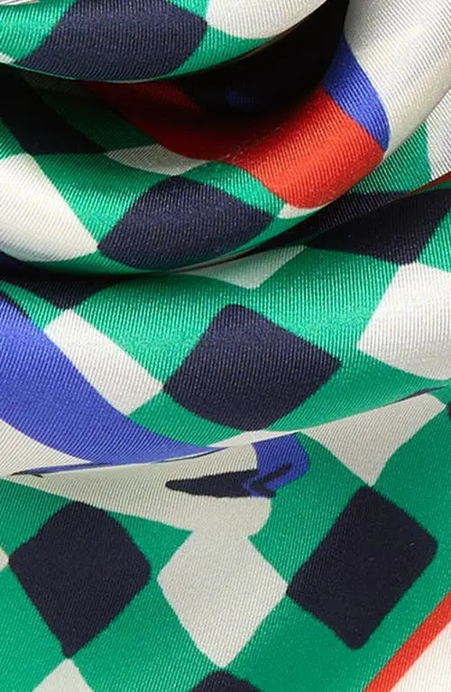 Echo Tinned Fish Silk Bandana