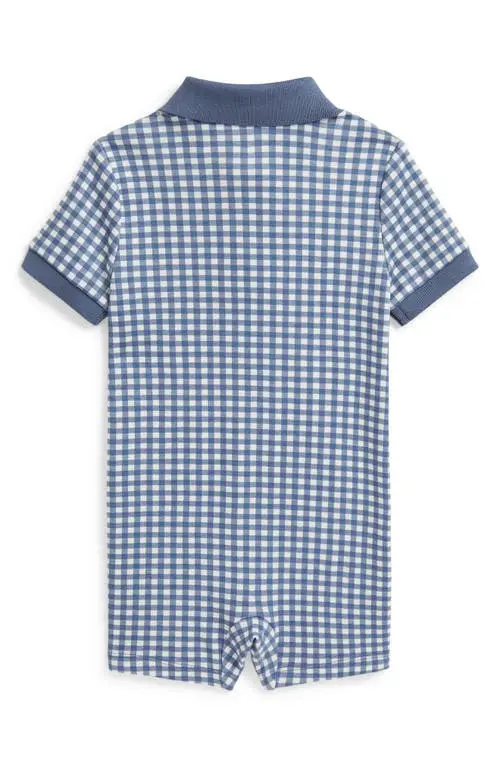 Ralph Lauren Gingham Cotton Polo Shortall