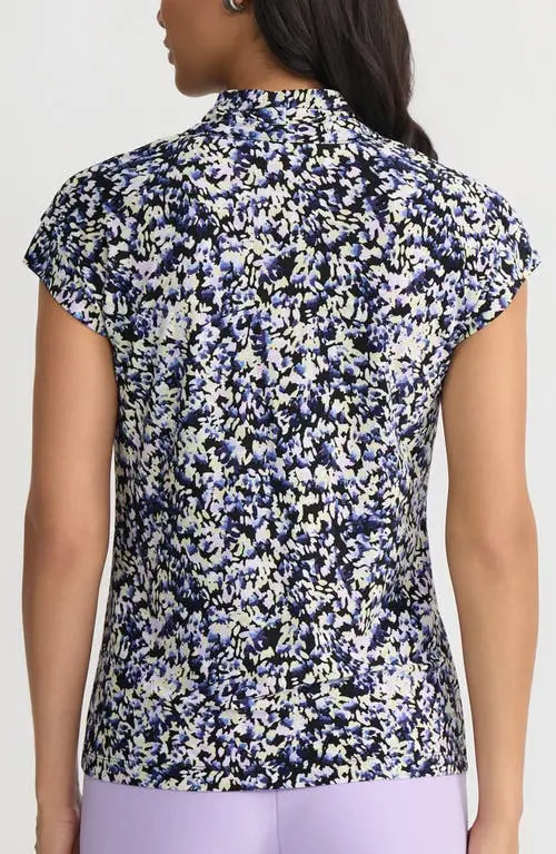 KASPER Printed Dolman Sleeve Top