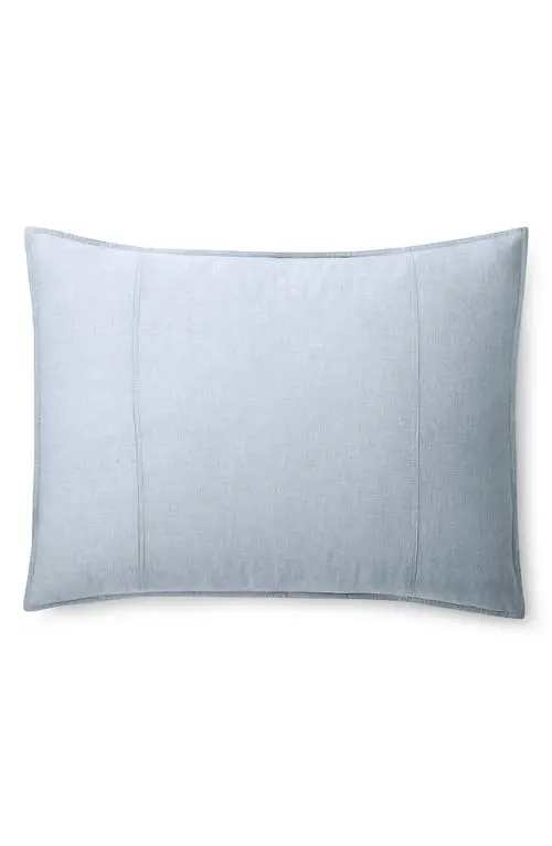 Ralph Lauren Graydon Mélange Cotton Pillow Sham - Chambray