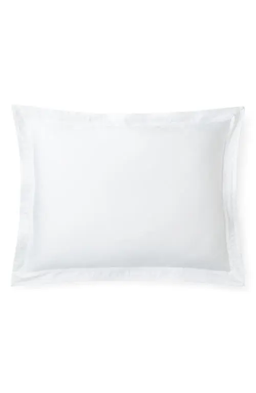 Ralph Lauren Spencer Border Print Throw Pillow - White And White