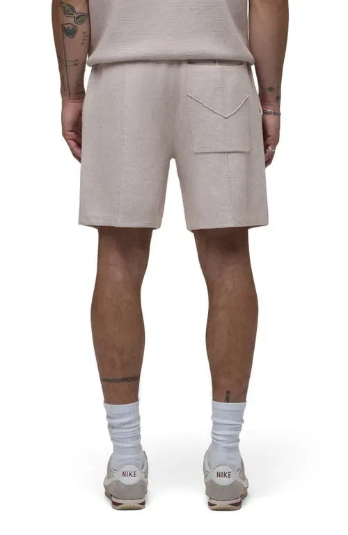 Hudson Jeans Double Knit Cotton & Cashmere Drawstring Shorts - Florence