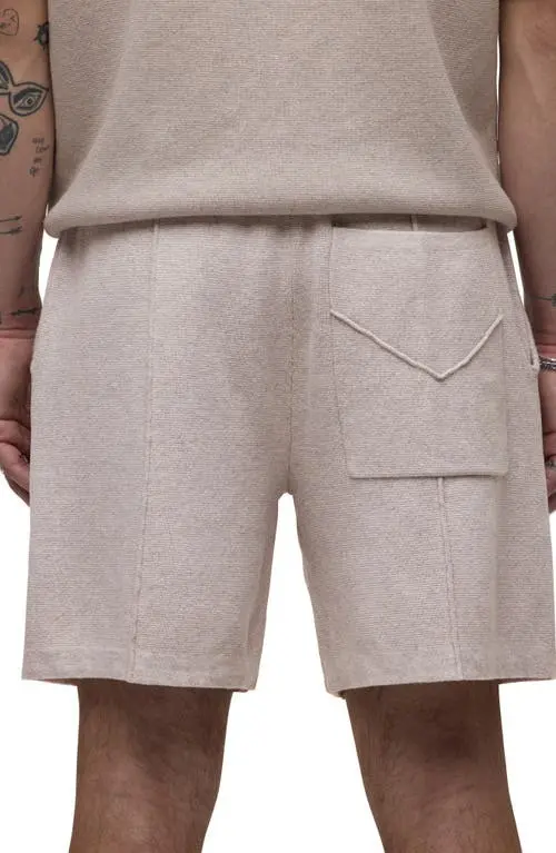 Hudson Jeans Double Knit Cotton & Cashmere Drawstring Shorts - Florence