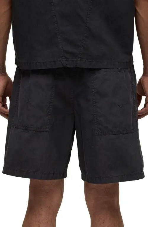 Hudson Jeans Cotton-blend Drawstring Shorts