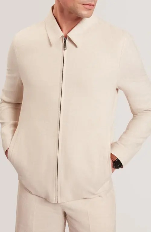 Ted Baker London Linen And Cotton Jacket - Stone