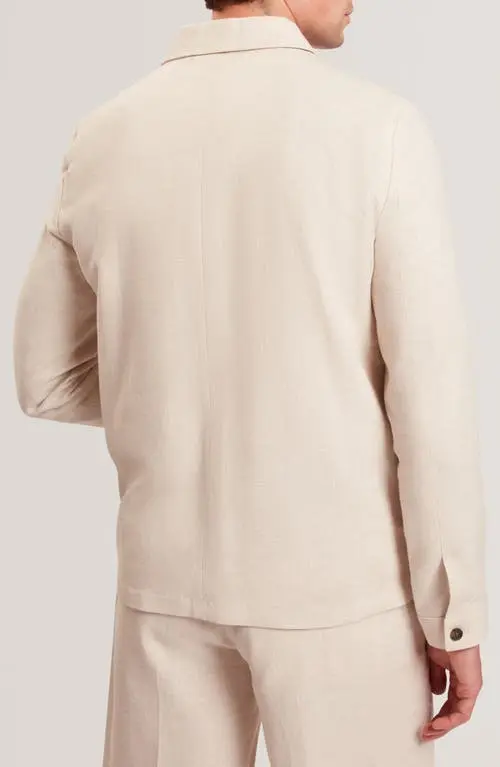 Ted Baker London Linen And Cotton Jacket - Stone