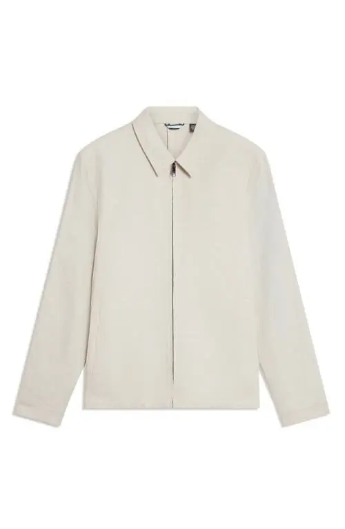 Ted Baker London Linen And Cotton Jacket - Stone