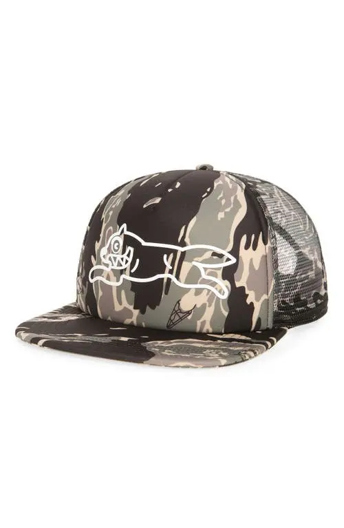 ICECREAM Nack Cotton Twill Trucker Hat - Camo