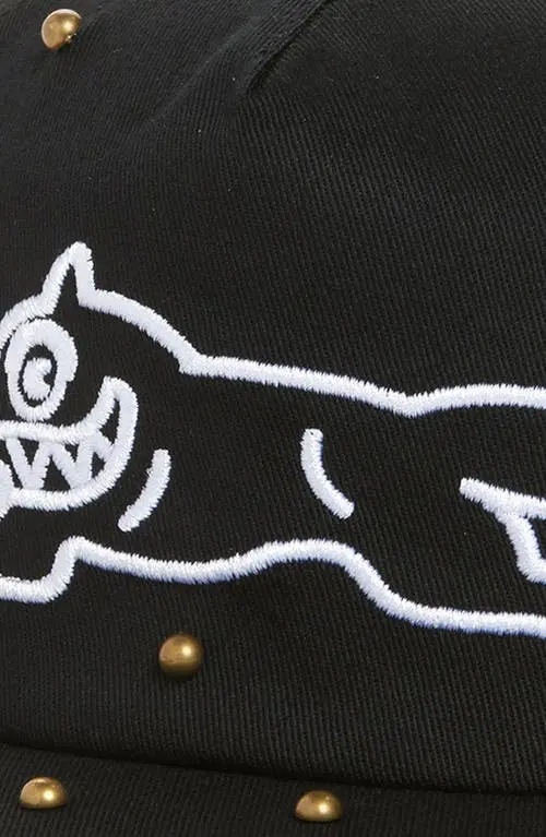 ICECREAM Studded Embroidered Baseball Cap