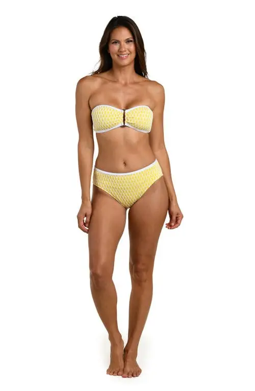 La Blanca Bandeau Bikini Top
