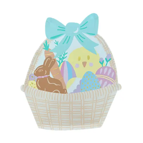 DAYDREAM SOCIETY Easter Fun Basket Large Plates