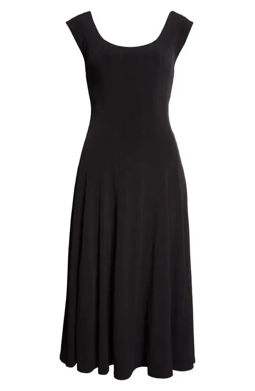 Staud Flared Midi Dress