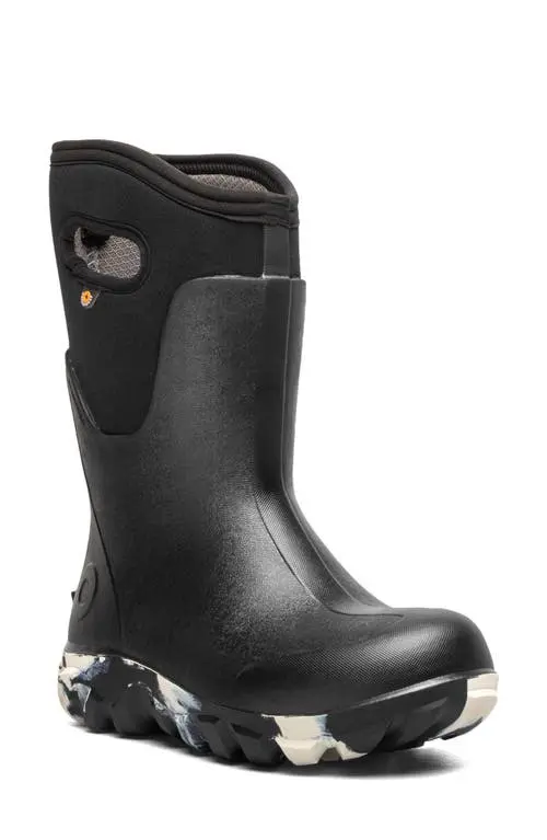 Bogs Classic Seamless Tall Rain Boot - Black Multi