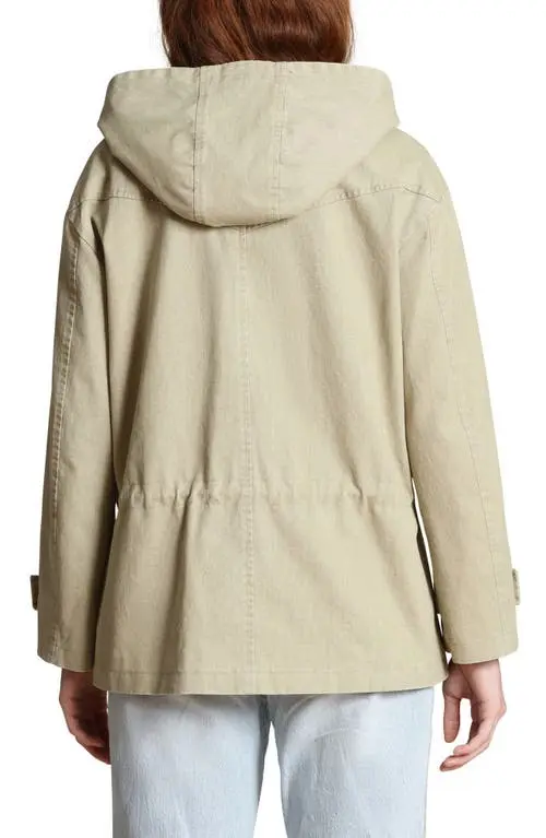 Avec Les Filles Cotton Hooded Field Jacket