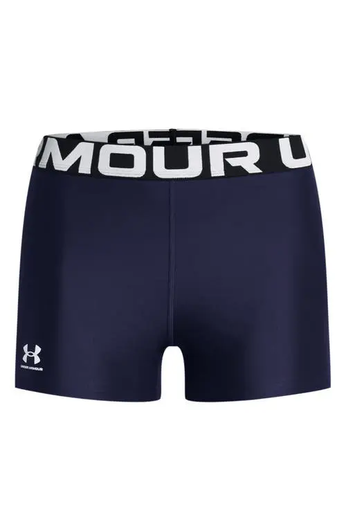 Under Armour Heatgear® Fitted Shorts - Midnight Navy//white