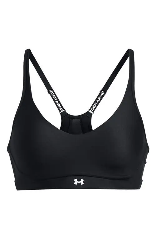 Under Armour Infinity Low 2.0 Sports Bra - Black//white