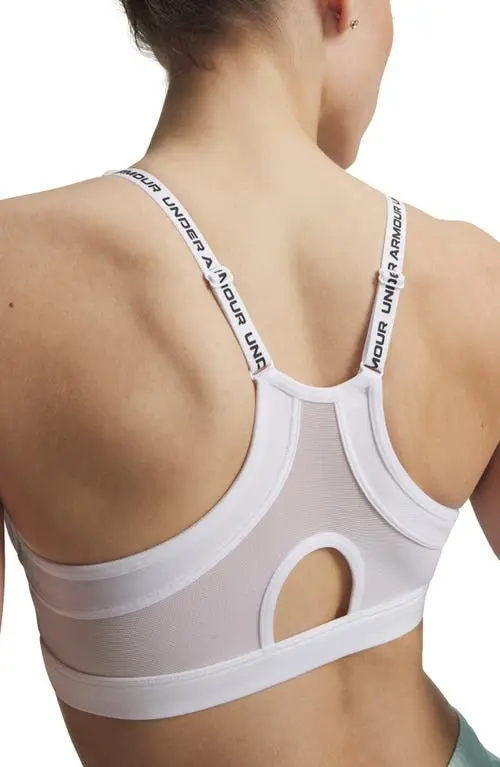 Under Armour Infinity Low 2.0 Sports Bra - White// Black