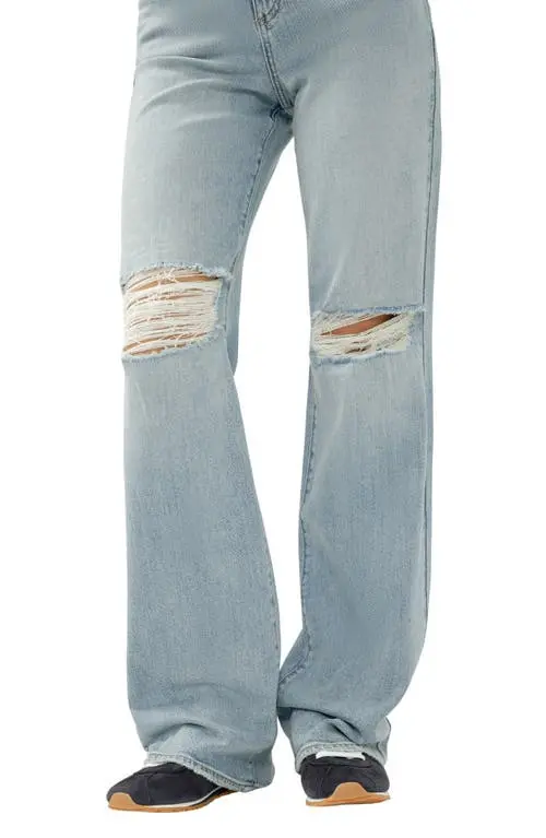 SILVER JEANS CO. Ripped Trouser Jeans